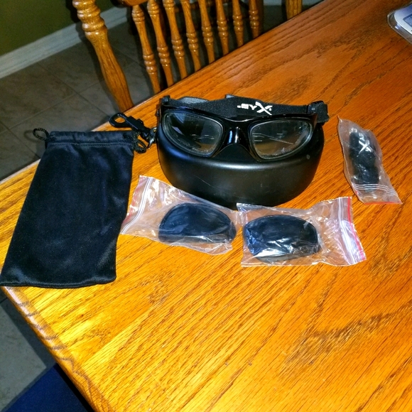Wiley X | Accessories | Tactical Motorcycle Goggles By Wiley X | Poshmark